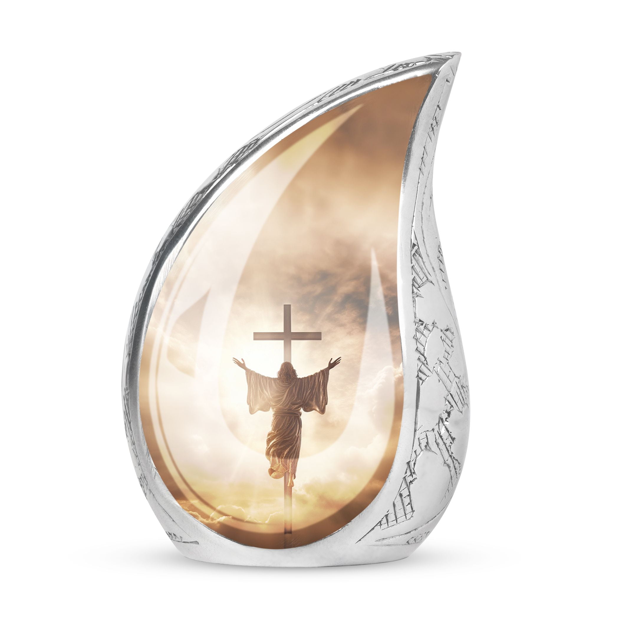 Little Jesus Christ Urn, Small Urn for Human Ashes, Memorial Keepsakes ...