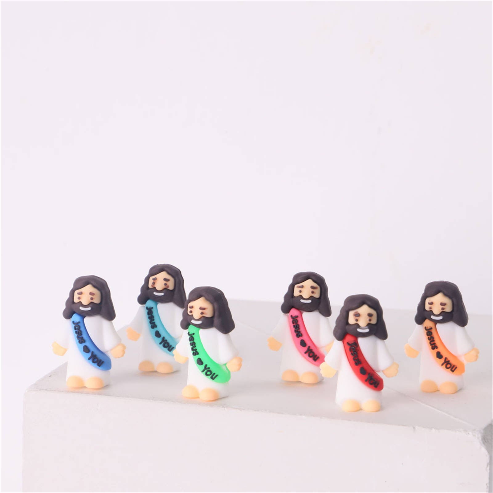 Little Jesus Figures, Mini Jesus Figurines in Bulk Easter Jesus Loves ...