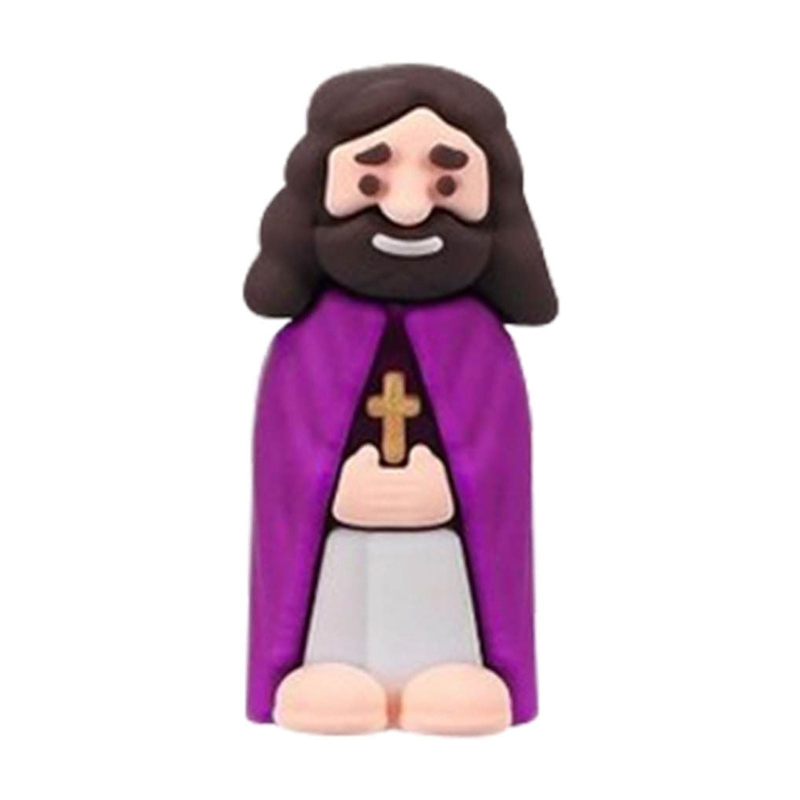 Little Jesus Figures Original Design Mini Rubber Jesus Toys to Hide and ...