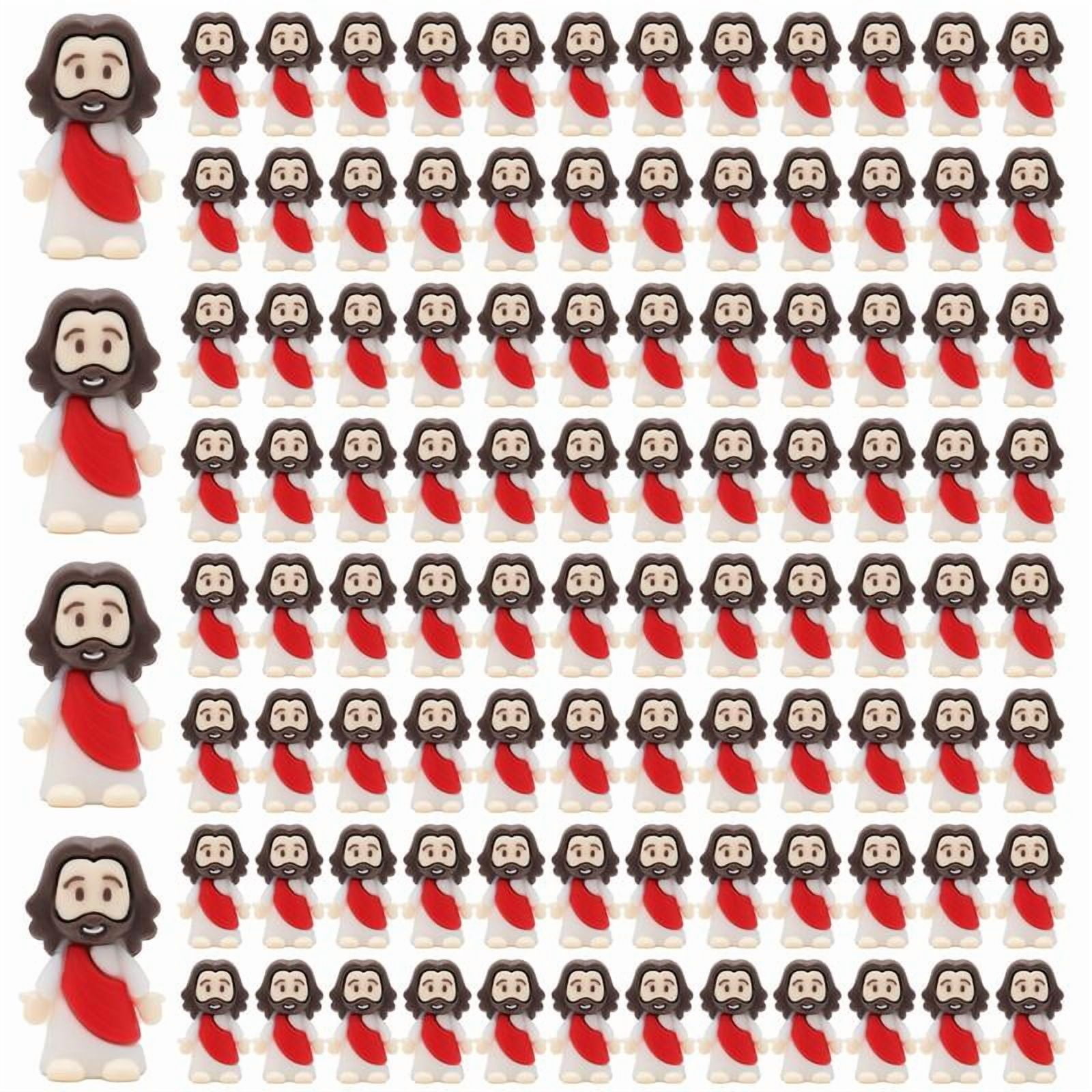 Little Jesus Figures, Virgin Mary Figures, Tiny Mini Jesus and Virgin ...