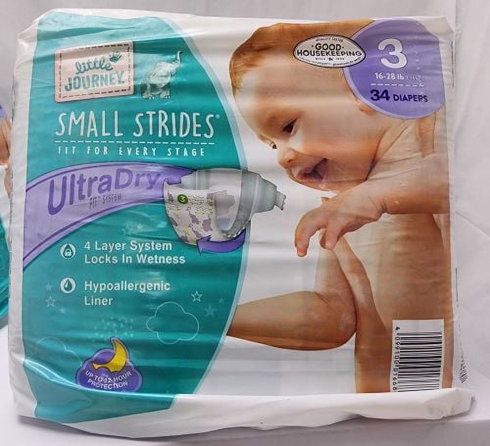 Little Journey Baby Disposable Diapers Size 3, 102 Count - Walmart.com