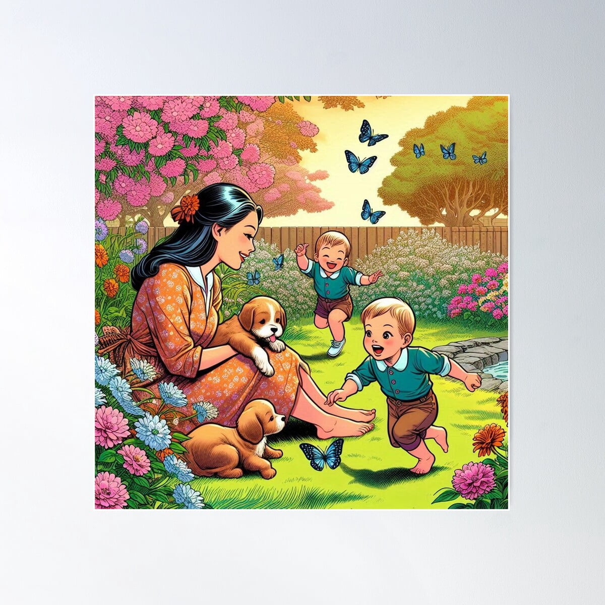Little Joys, Big Smiles - 049 Poster Wall Art, Modern Wall Decor For ...