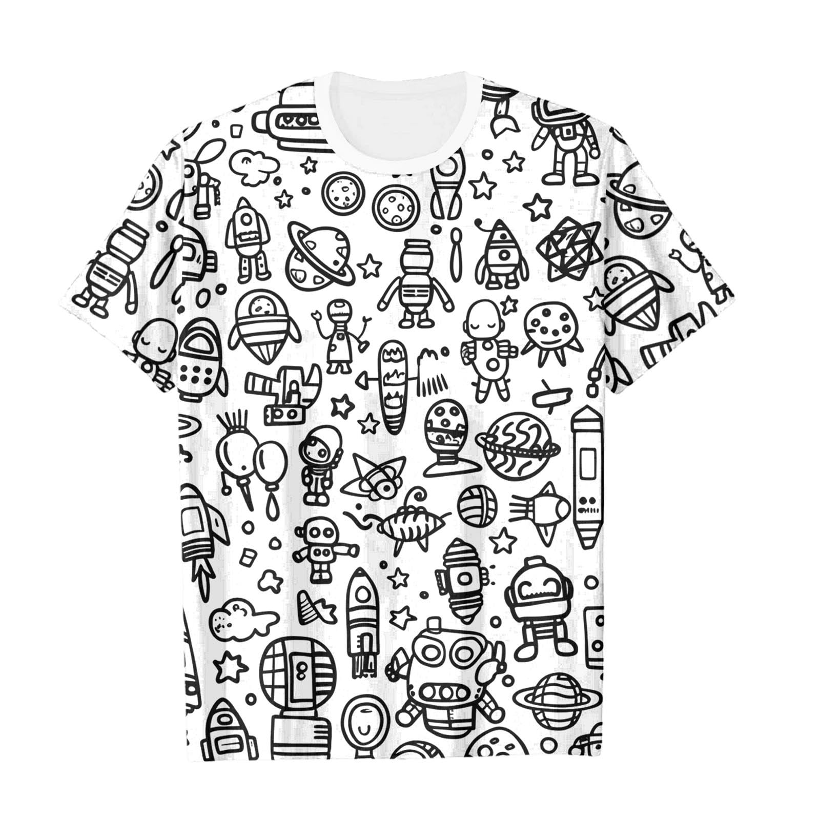 Little Kid Kids Handmade Doodle Sketch Coloring FunDIY Hand Painted ...