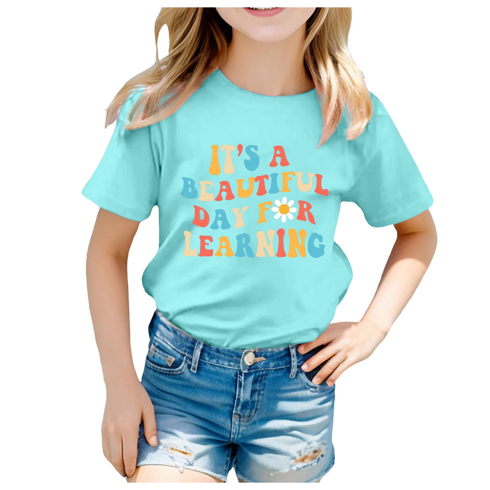 Little Kid Kids School Season Back To School Season Printed Casual ...