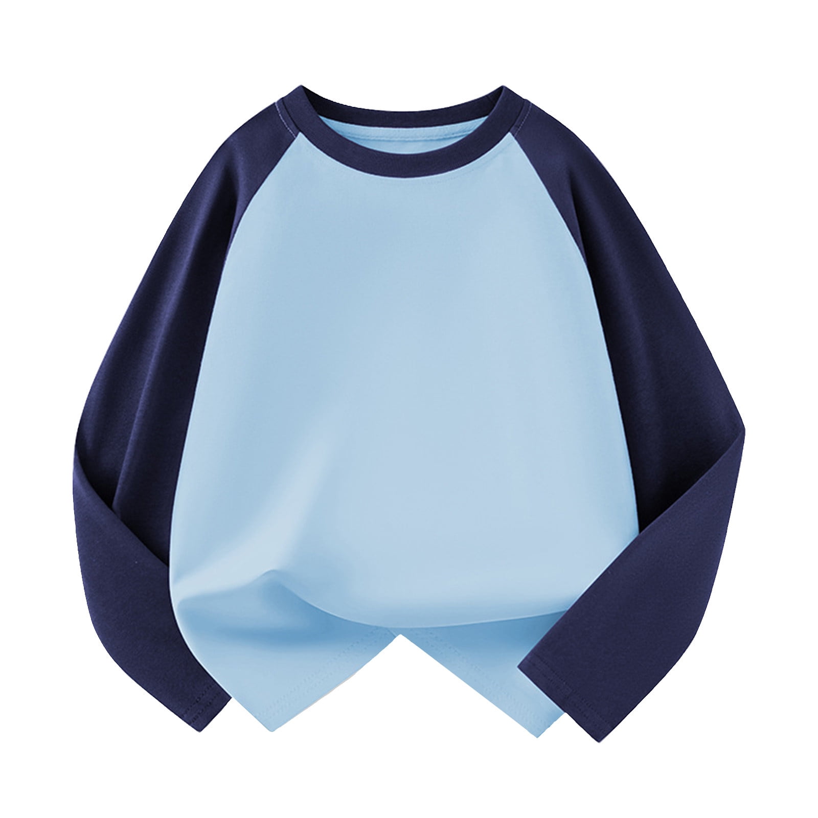 Little Kid Toddler Kids Baby Girls Boys Long Sleeve Shirts Raglan Shirt ...