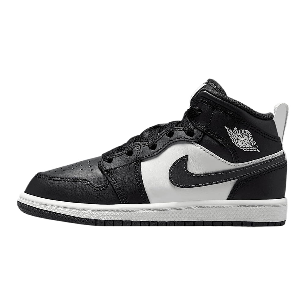 Little Kid's Jordan 1 Mid Black/Off Noir-Summit White (DQ8424 010) - 3 ...