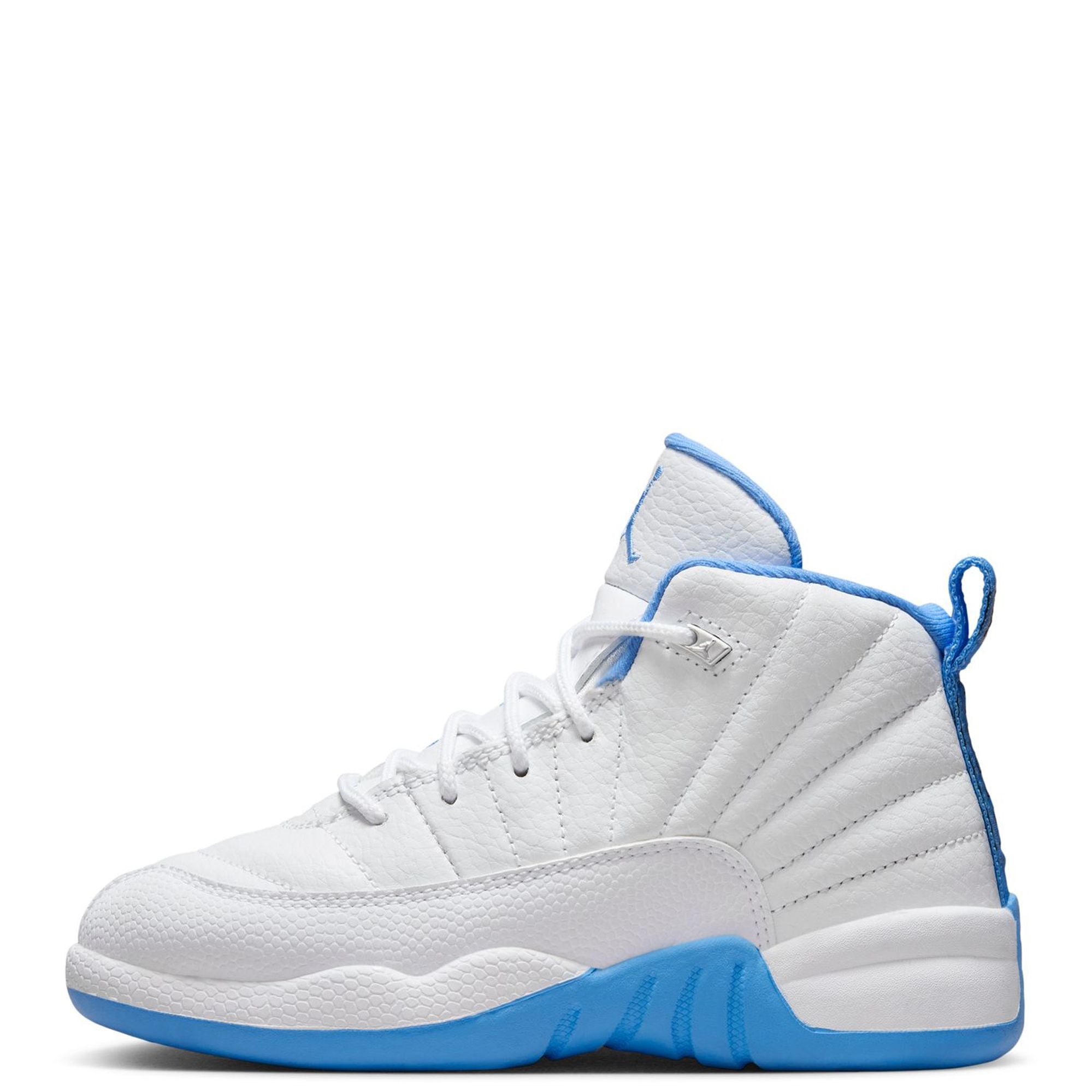 Little Kid's Jordan 12 Retro White/University Blue (151186 112) - 10.5 ...