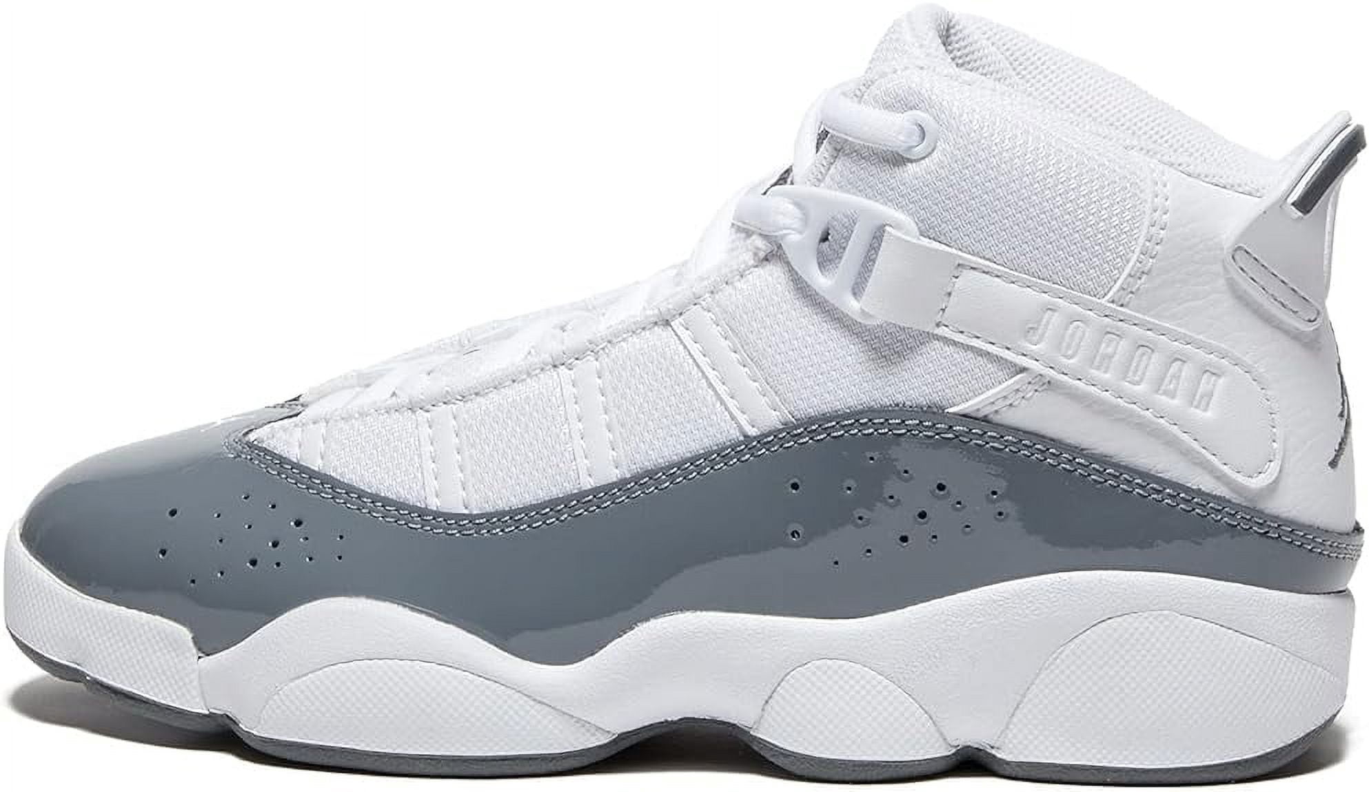 Little Kid's Jordan 6 Rings White/Cool Grey-White (323432 121) - 1.5 ...
