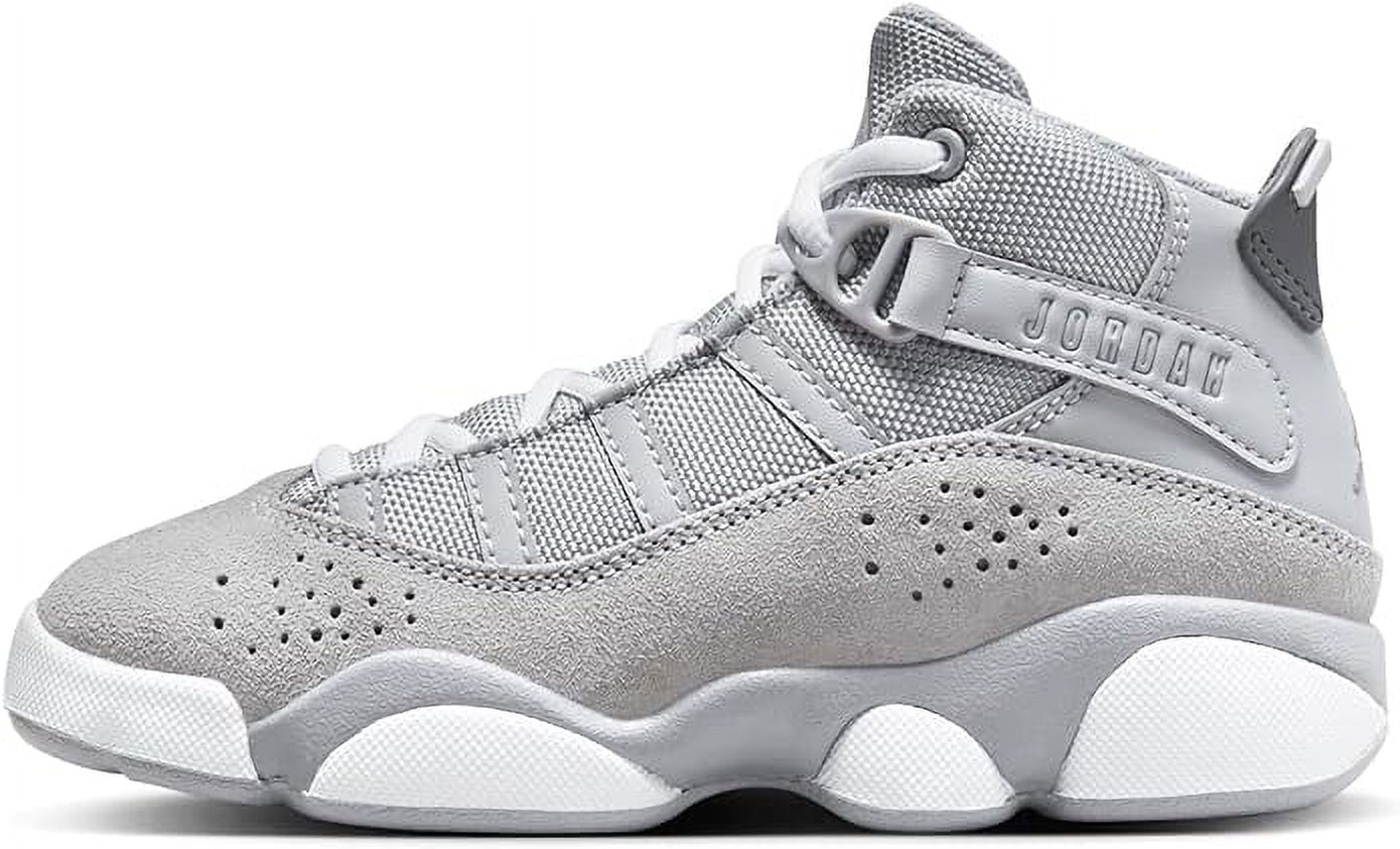 Little Kid's Jordan 6 Rings Wolf Grey/Cool Grey-White (323432 009) - 2. ...