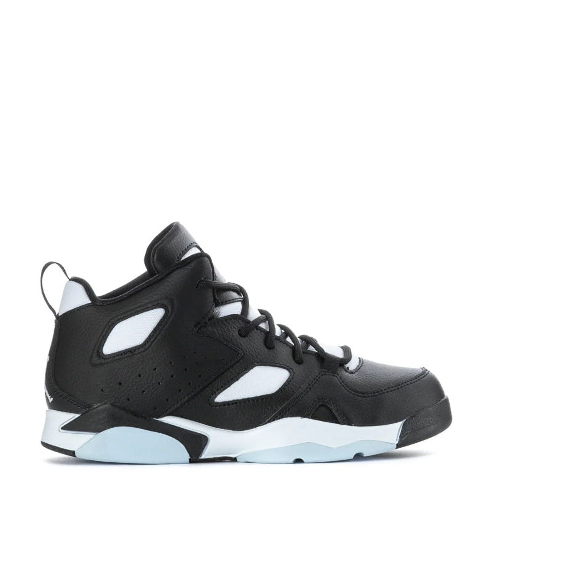 Little Kid's Jordan FLTCLB '91 Black/White (DM1686 002) - 3 - Walmart.com
