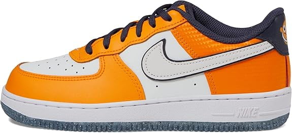 Little Kid's Nike Air Force 1 Low SE Vivid Ornge/Summit Wht (FJ4656 800 ...