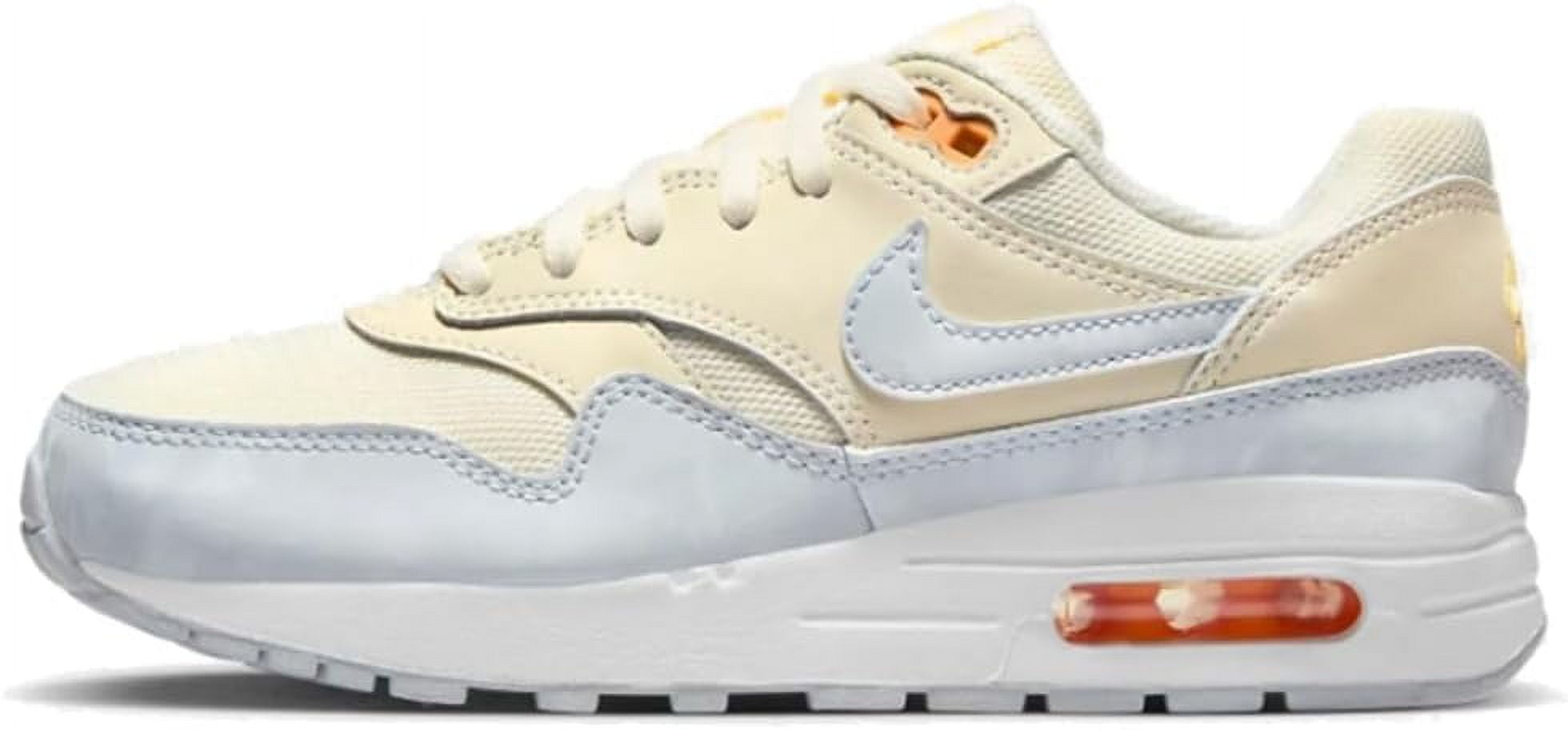 Little Kid's Nike Air Max 1 Pale Ivory/Football Grey (DZ3307 102) - 3 ...