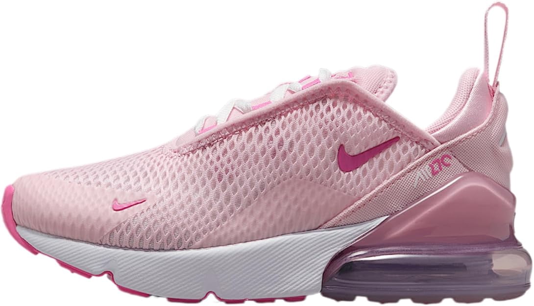 Little Kid's Nike Air Max 270 BP Pink Foam/Playful Pink (IB4436 663 ...