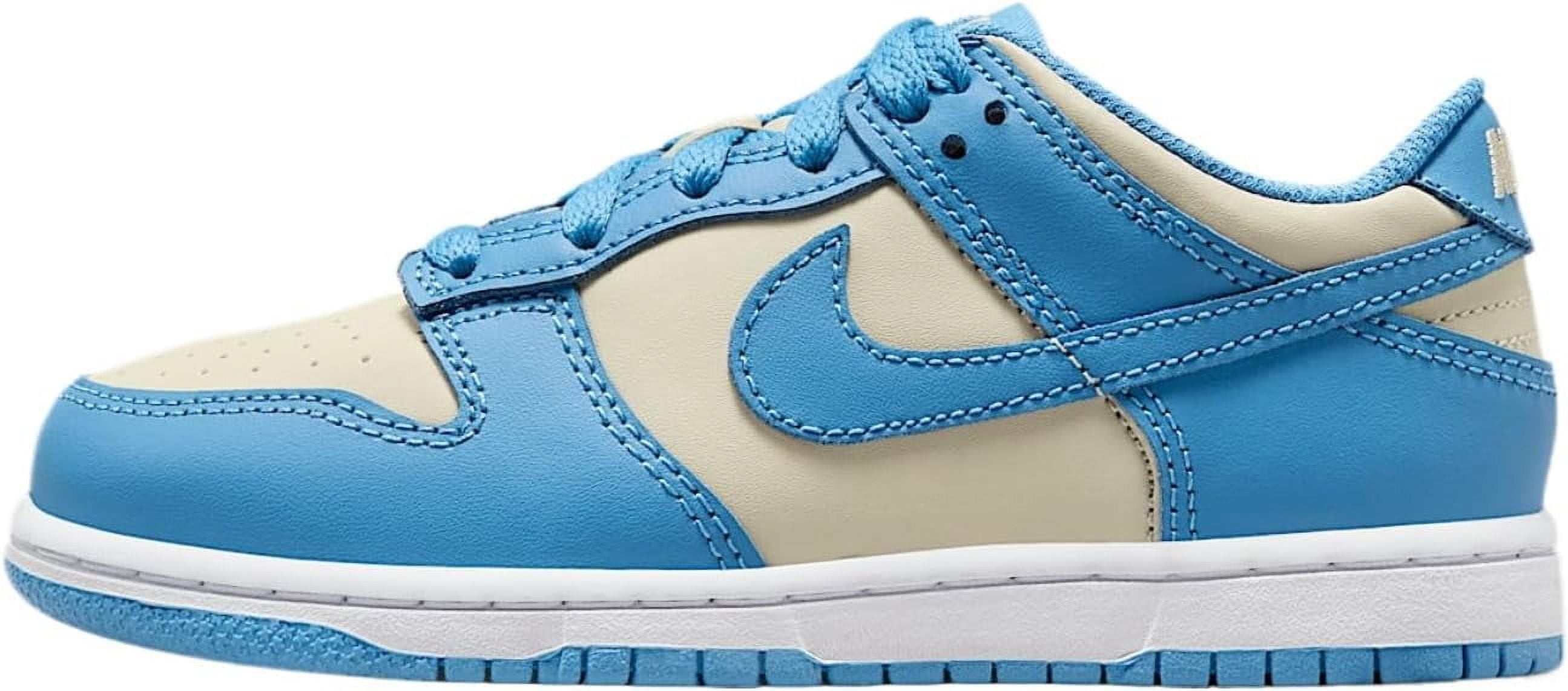 Little Kid's Nike Dunk Low Blue Beyond/Blue Beyond-Beach (FB9108 400 ...