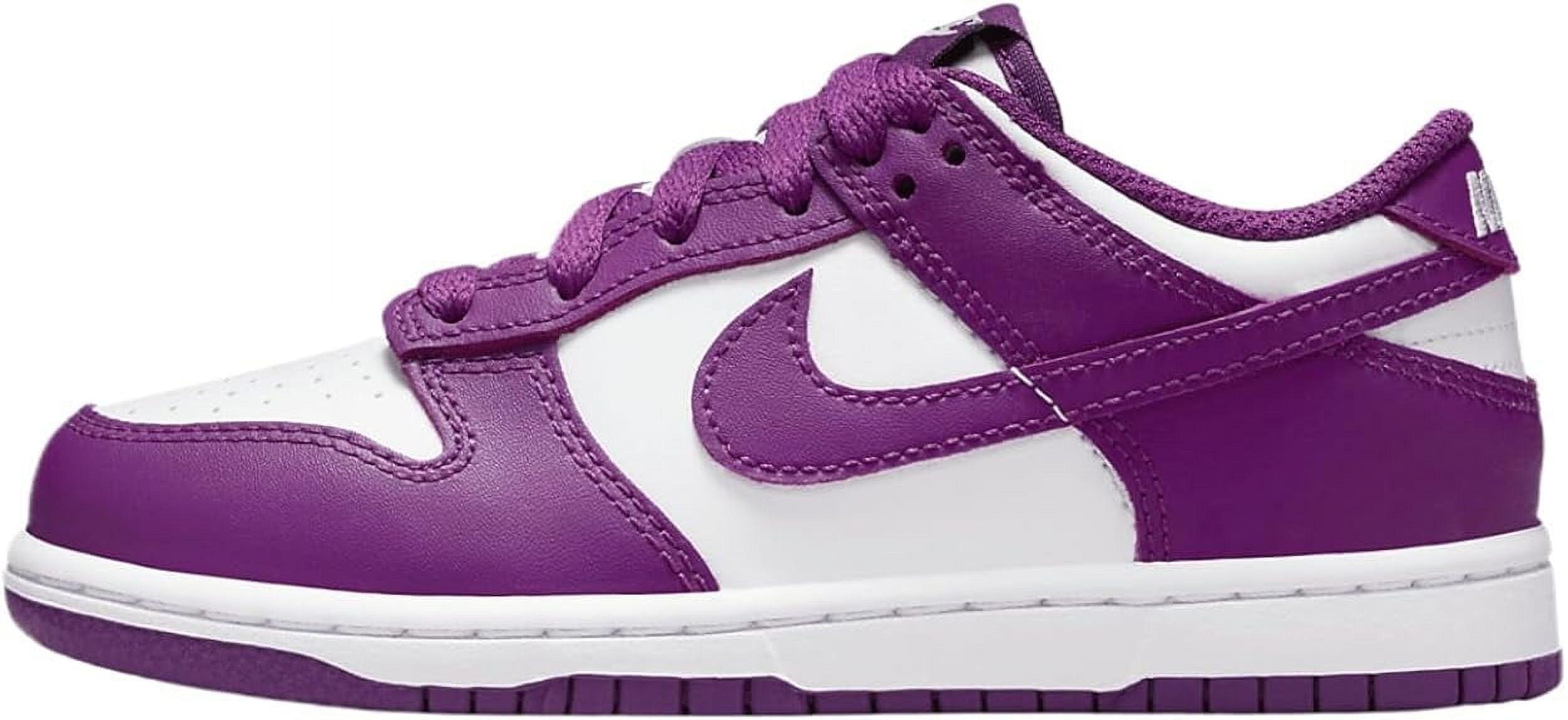 Little Kid's Nike Dunk Low White/Viotech-White (FB9108 110) - 11 ...