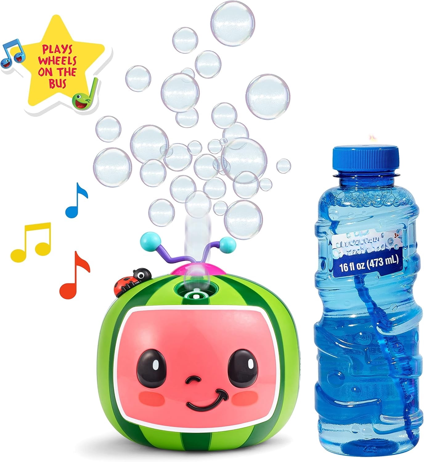 Little Kids Baby Shark NO Spill Musical Bubble Machine,Bubble Toy for ...