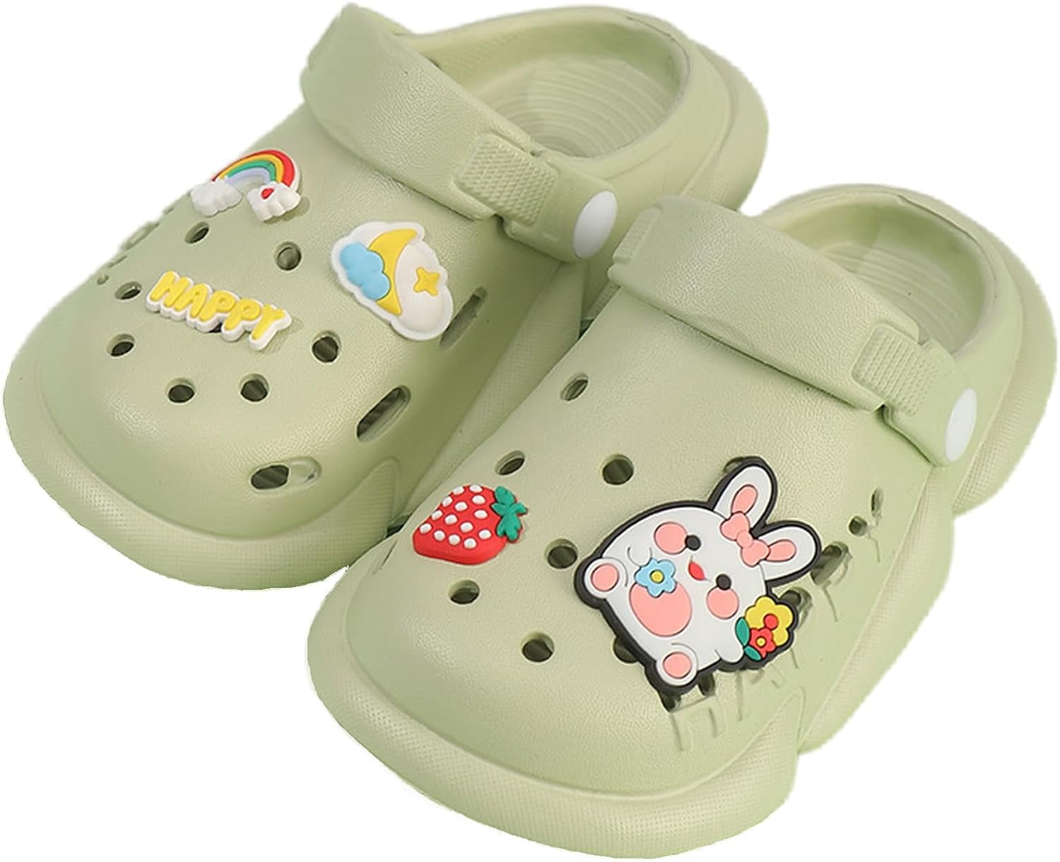 Little Kids Clogs Boys Girls Cute Cartoon Garden Shoes Children ...