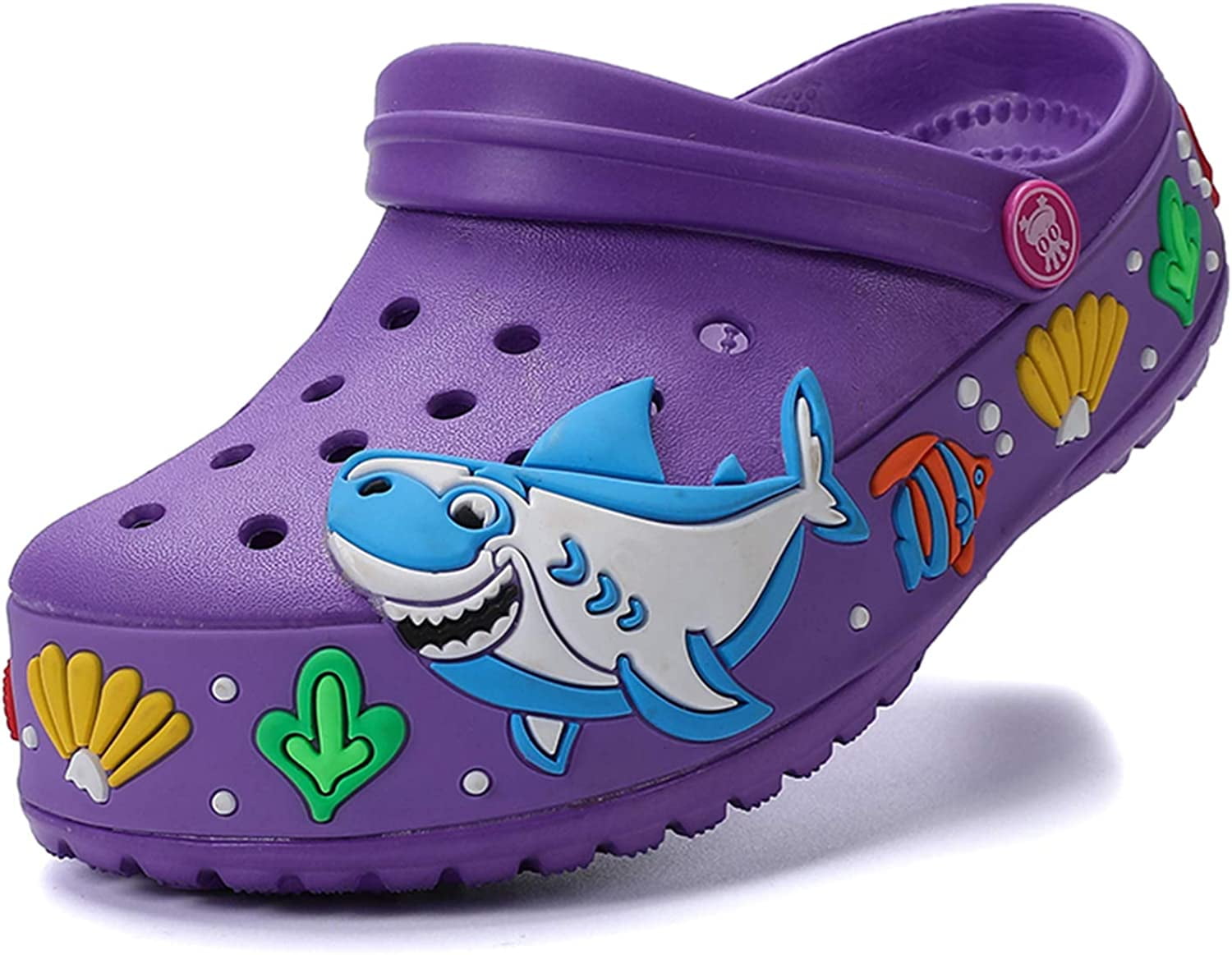 Little Kids Clogs Girls Boys Slide Lightweight Garden Shoes Slip-on ...