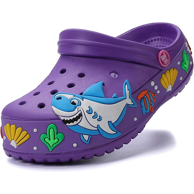 Little Kids Clogs Girls Boys Slide Lightweight Garden Shoes Slip-on ...