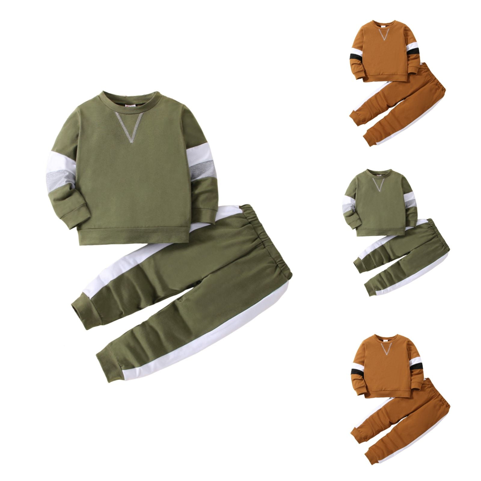 Little Kids Clothes Outfits Cute Baby Pullover Sweatpants Toddler ...