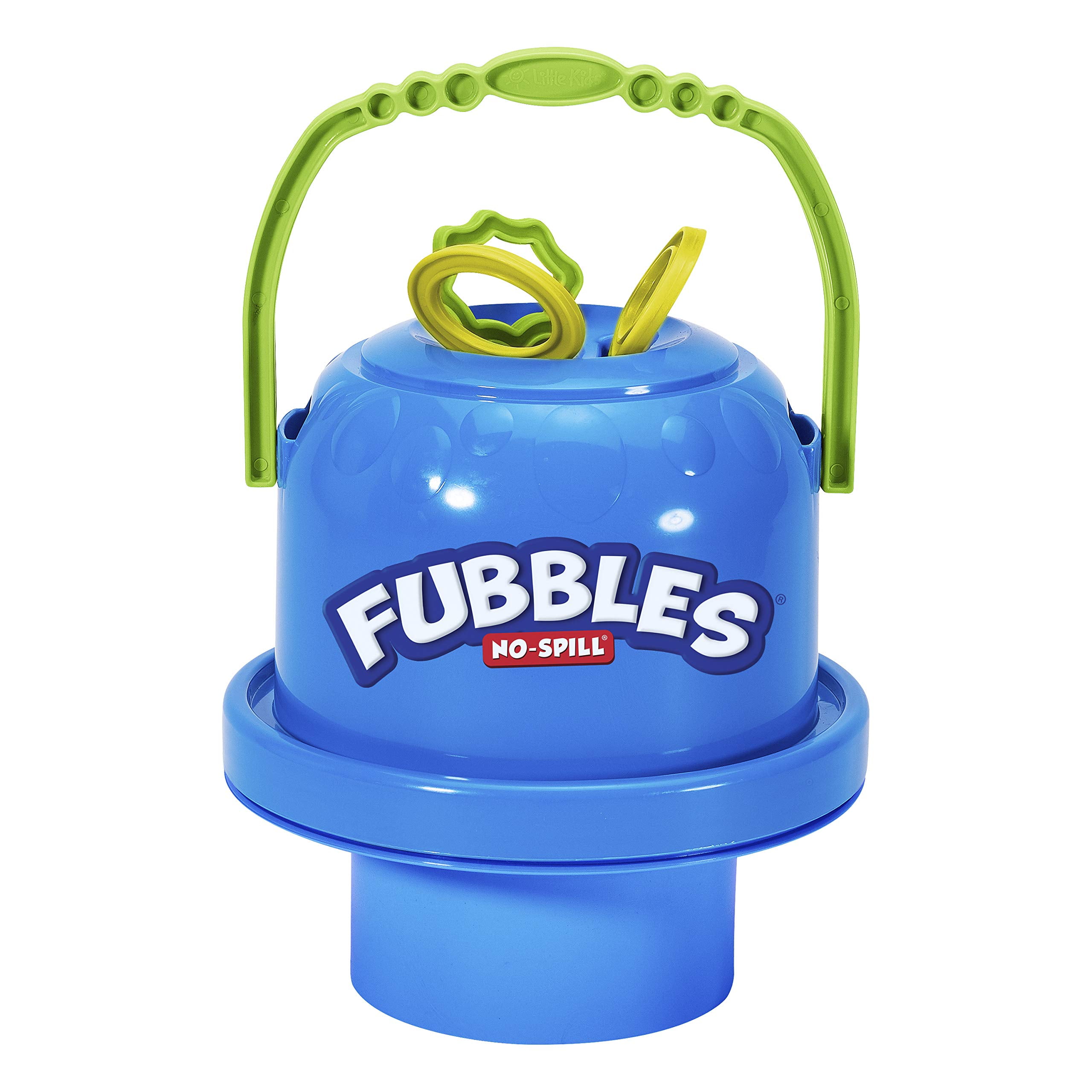 Little Kids Fubbles No-Spill Big Bubble Bucket KMC2in Blue for Multi ...