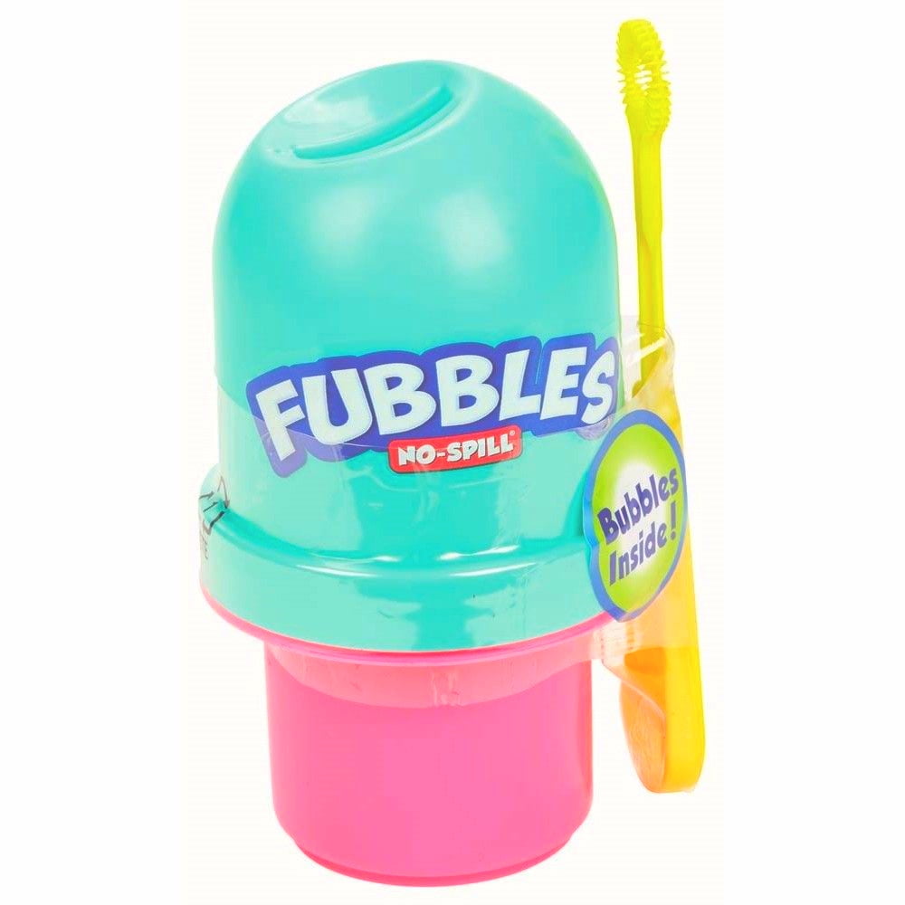 Little Kids Fubbles No-Spill Bubble Tumbler Aqua/Pink - Walmart.com