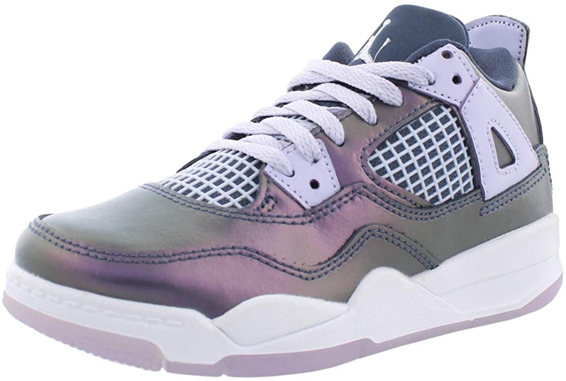 Little Kids Jordan 4 Retro Monsoon Blue/Armory Blue (BQ9042 400) - 12.5 ...