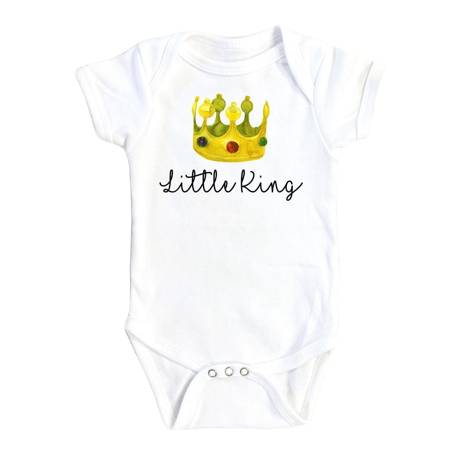 Little King - Baby Boy Girl Clothes Infant Bodysuit Funny Cute Newborn ...