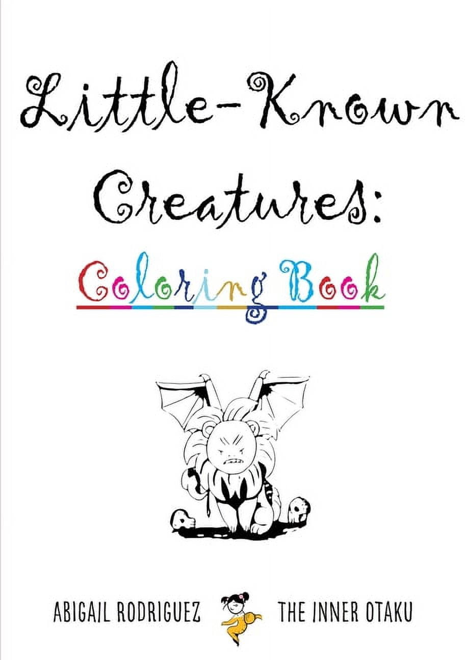 Little-Known Creatures: Coloring Book, (Paperback) - Walmart.com
