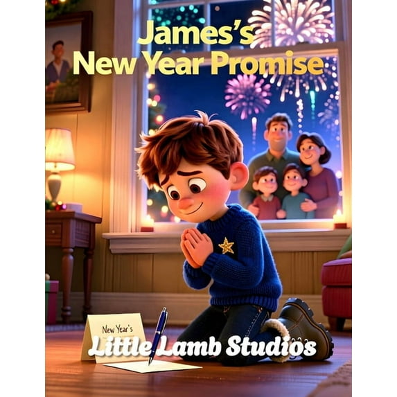 Little Lamb Holiday Blessings James's New Year Promise: A Christian ...