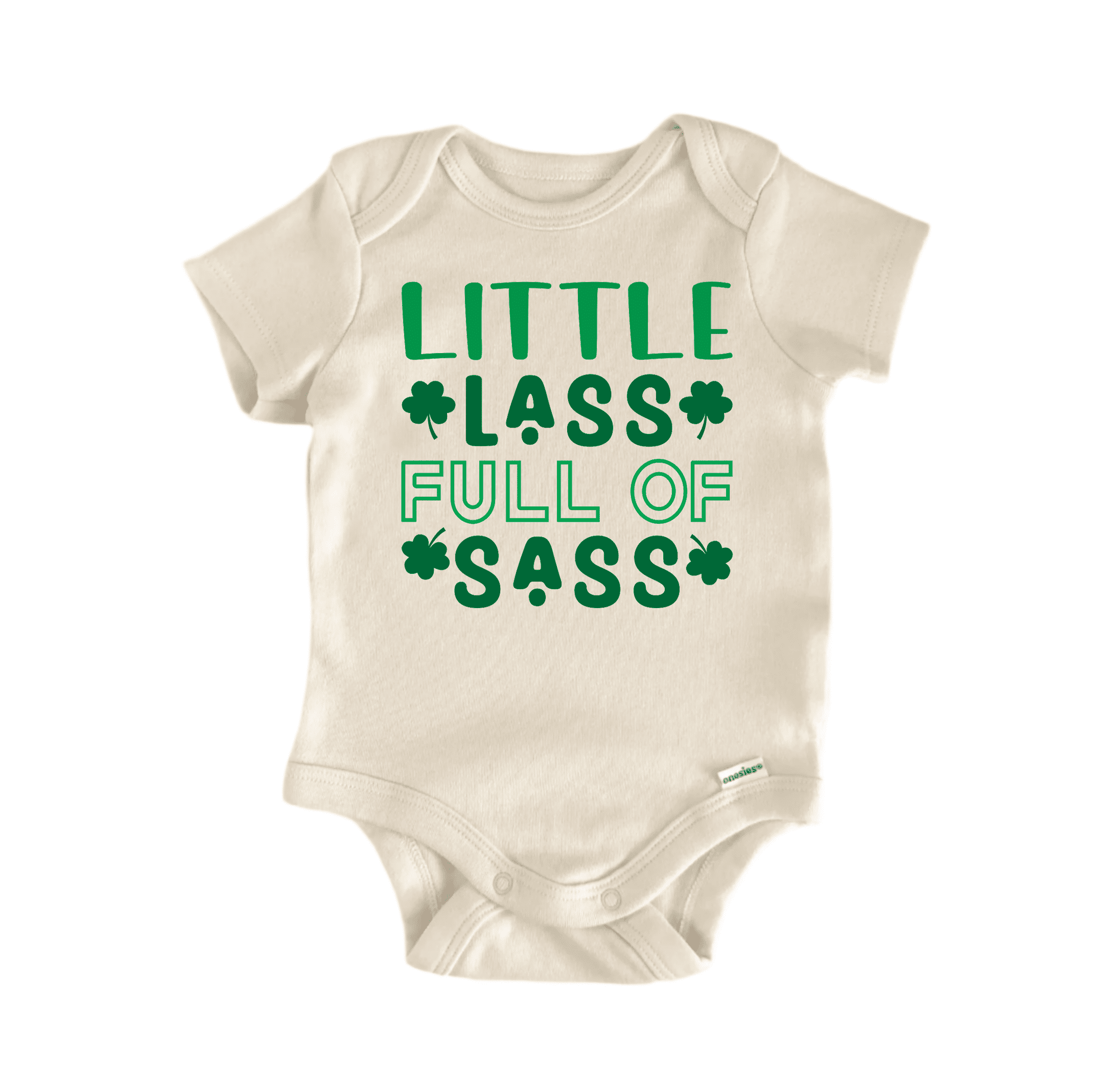 Little Lass Full Of Sass St. Patrick's Day -- Baby Boy Girl Clothes ...