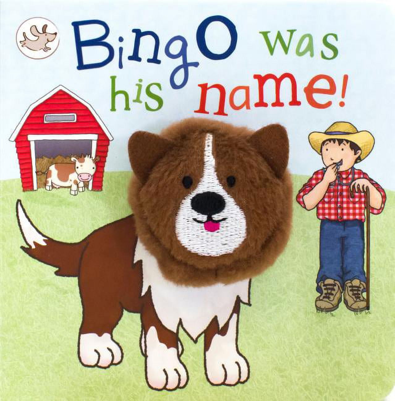 Little Learners: Bingo Was His Name! Finger Puppet Book (Board Book ...