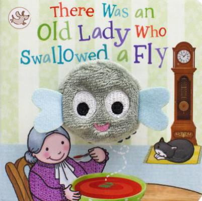 Pre-Owned There Was an Old Lady Who Swallowed a Fly Finger Puppet Book ...
