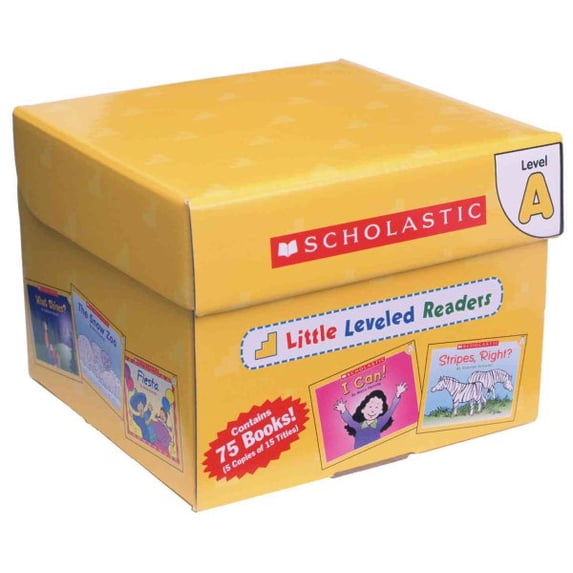 Scholastic, Leveled Readers Box Set, Level a, Early Reading Program ...