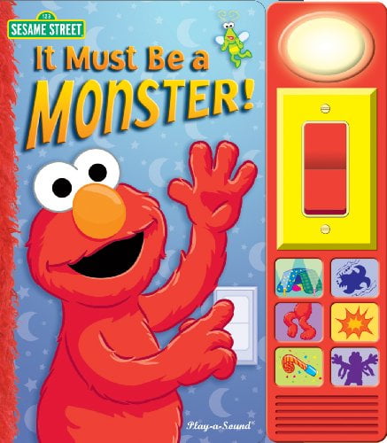 Pre-Owned Little Light Switch Elmo: It Must Be a Monster Paperback ...