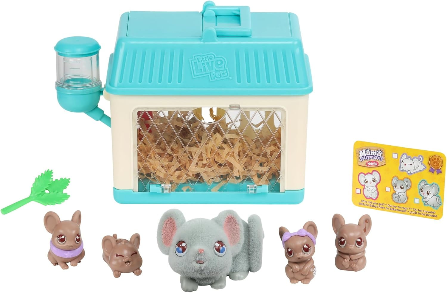 Little Live Pets Mama Surprise Minis Lil’ Bunny – Interactive Hutch ...