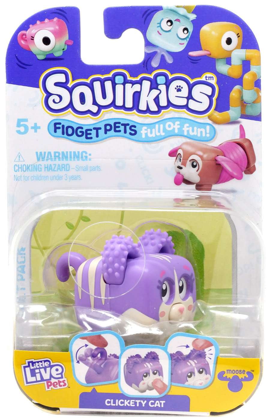 Little Live Pets Squirkies Clickety Cat Figure - Walmart.com