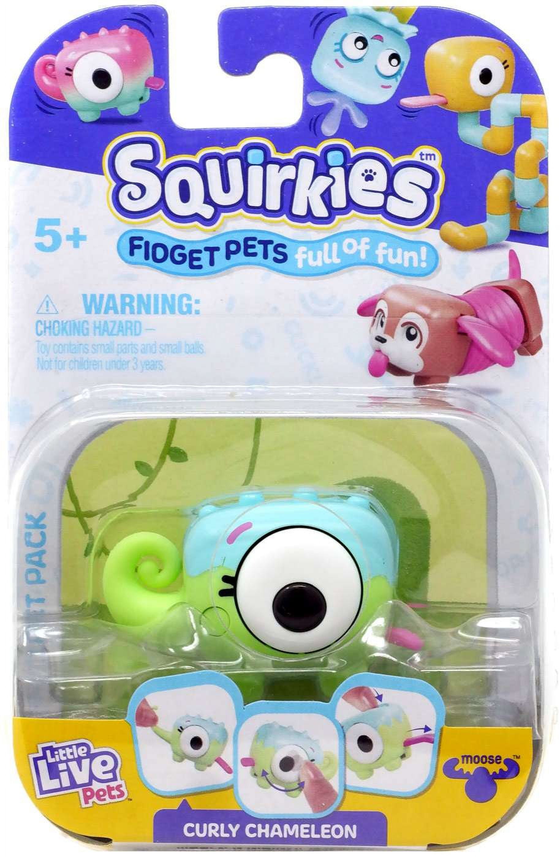 Little Live Pets Squirkies Curly Chameleon Figure - Walmart.com