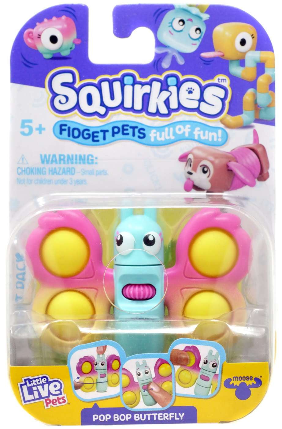 Little Live Pets, Squirkies, Interactive Fidget Toys - Pop Bop ...