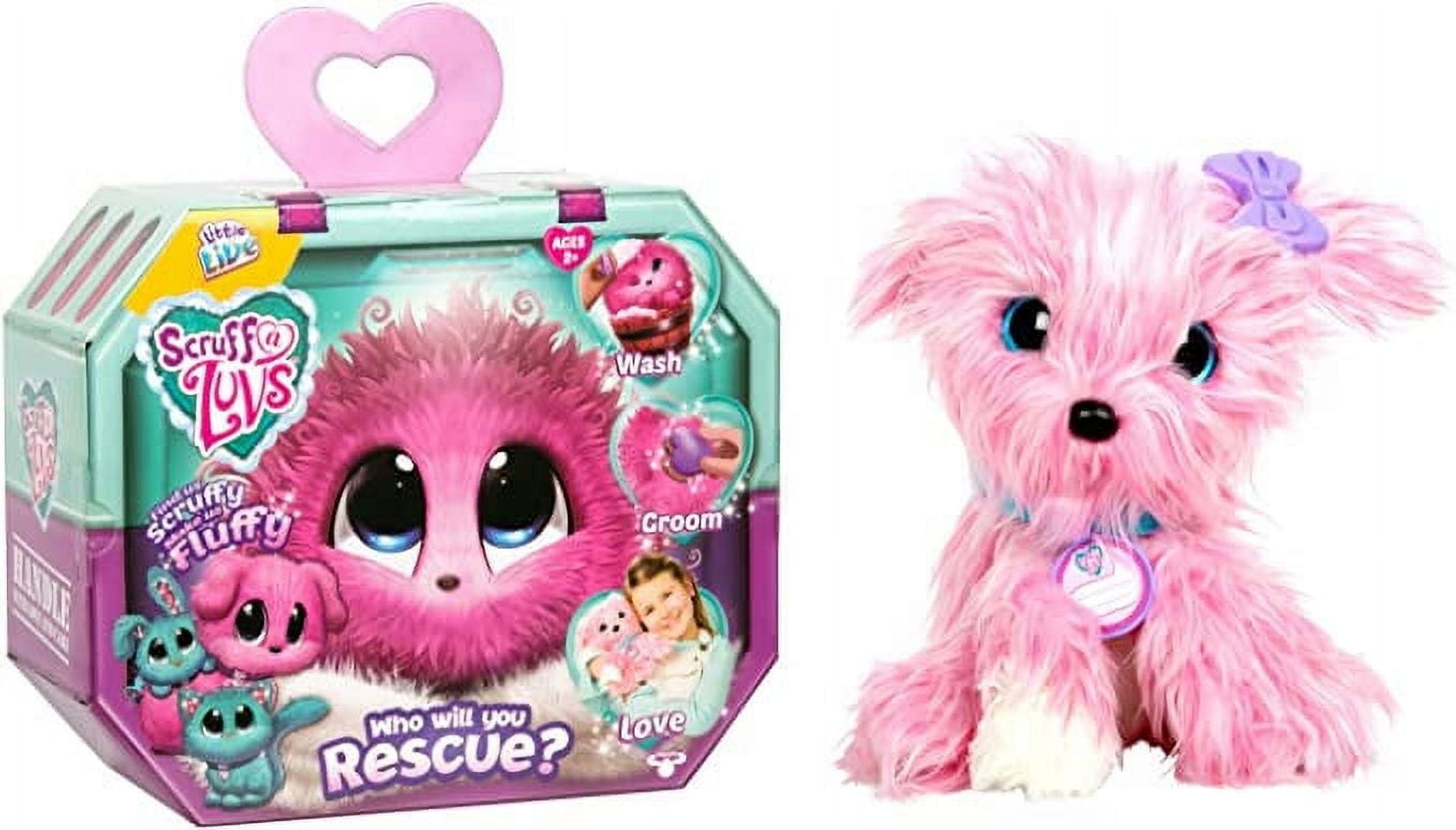 Little Live Scruff A-Luvs Interactive Snuggles Mystery Rescue Pet Plush ...