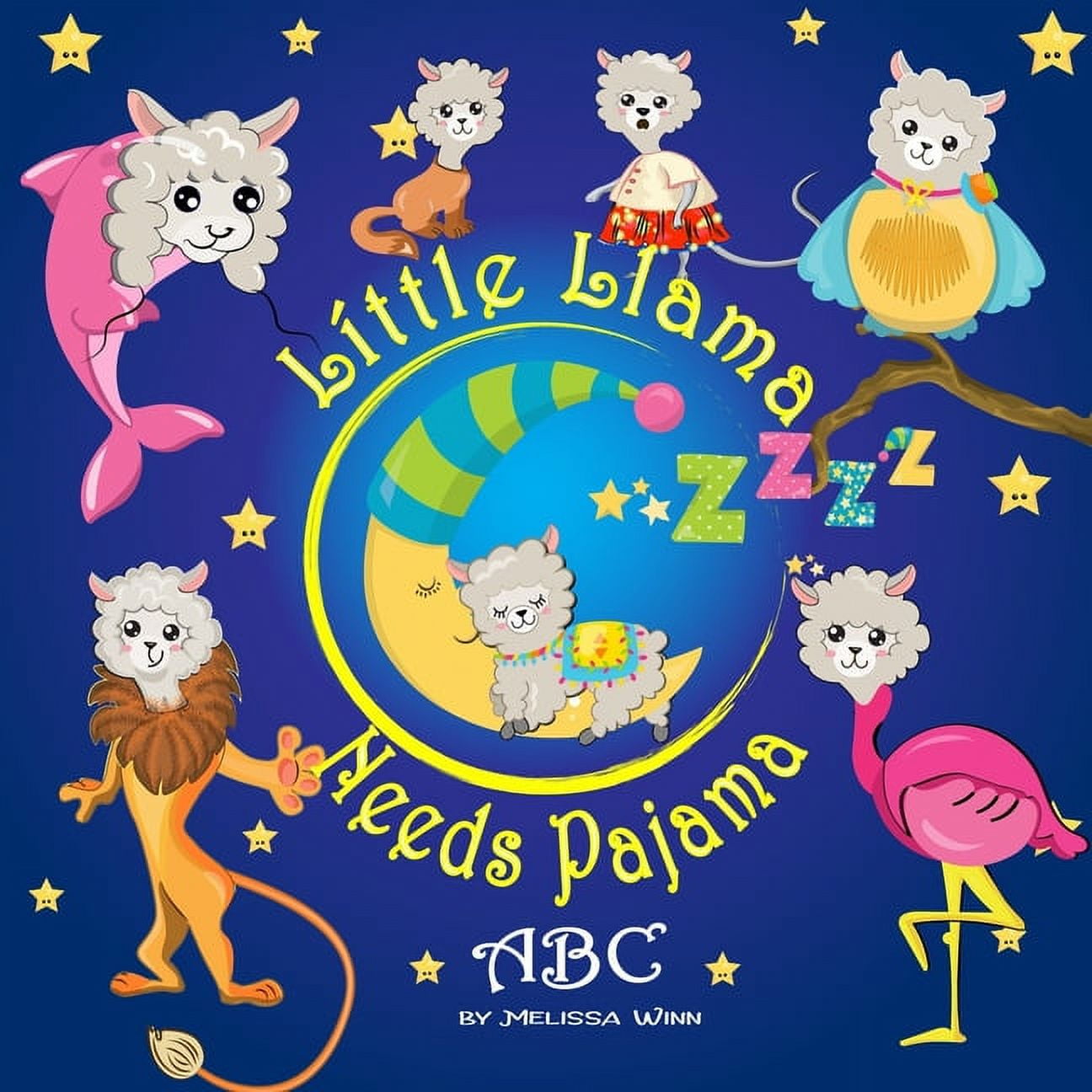 Little Llama Needs Pajama: The Funniest Zoo ABC Book for Kids Ages 3-5 ...