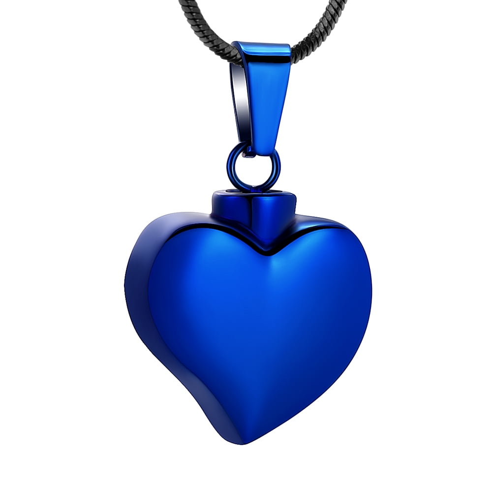 Little Love Heart Memorial Cremation Jewelry for Ashes Urn Necklace ...