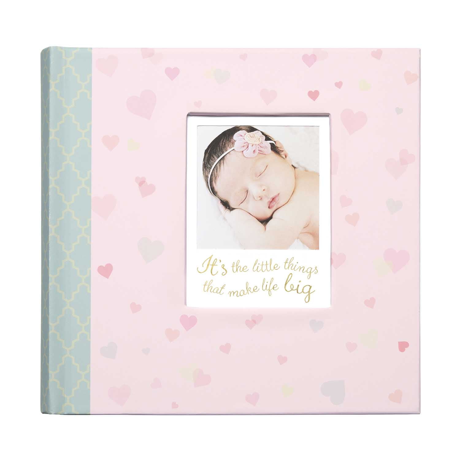 Little Love Pink Slim Bound Photo Journal Album 4X6 160 Photos ...
