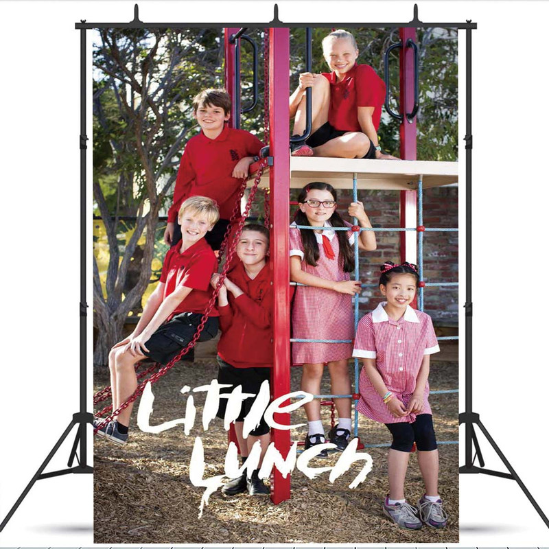 Little Lunch Backdrop Banner Party Supplies Poster Birthday Decorations ...