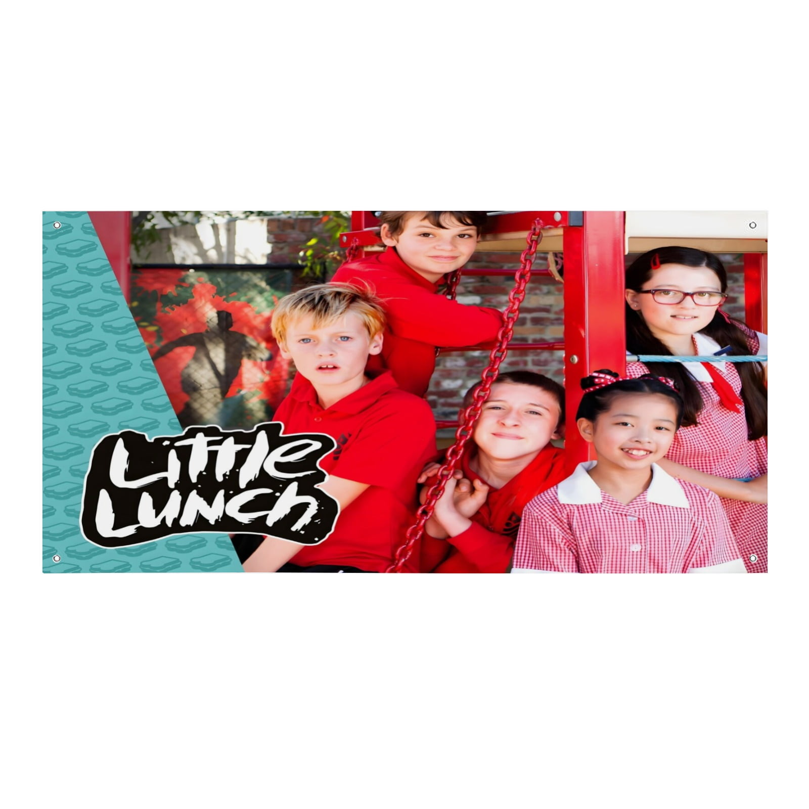 Little Lunch-Theme Backdrops Banner Birthday Party Decor Supplies ...