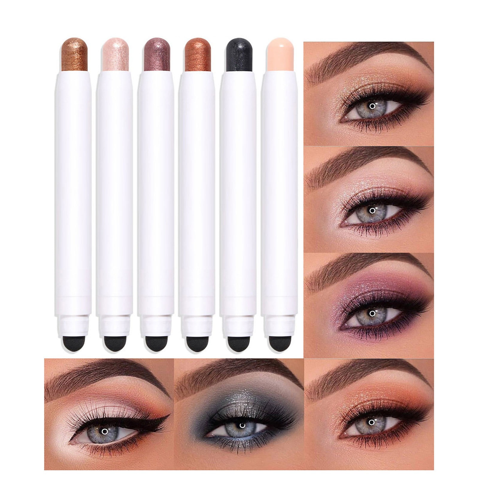 Little Makeup Glitter Quad Makeup Bib Shadow Sticks Rainbow Bright 80s ...