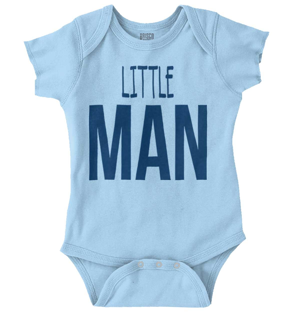 Little Man Cute Adorable Son Grandson Bodysuit Jumper Boys Infant Baby ...