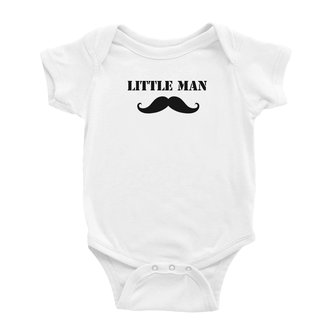 Little Man Cute Baby Outfits Bodysuits Boy Girl - Walmart.com