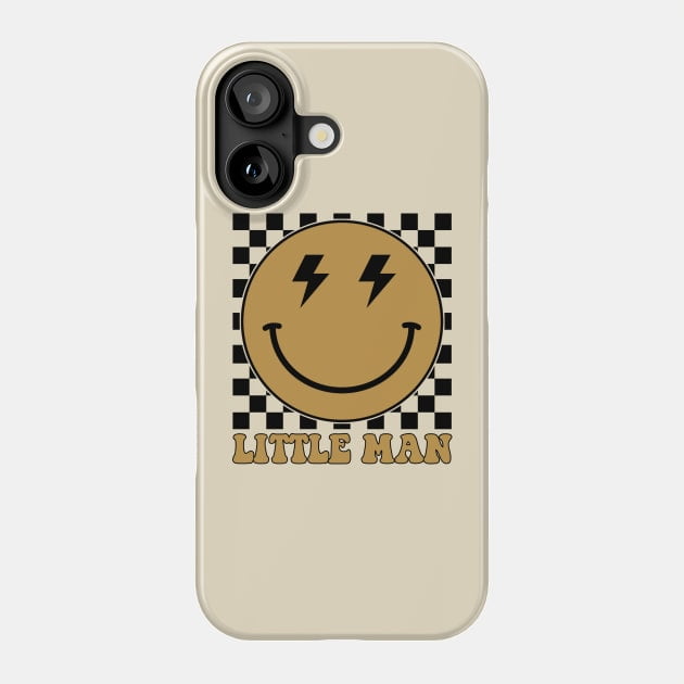 Little Man Lightning Bolt Smiley Face Graphic Case for iPhone 11,12,13 ...