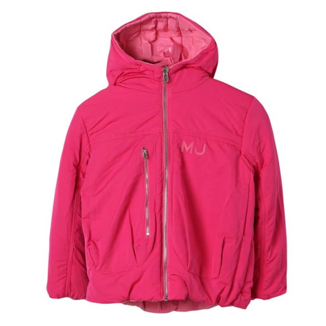 Little Marc Jacobs Girls Reversible Logo Puffer Jacket, Size 4Y ...